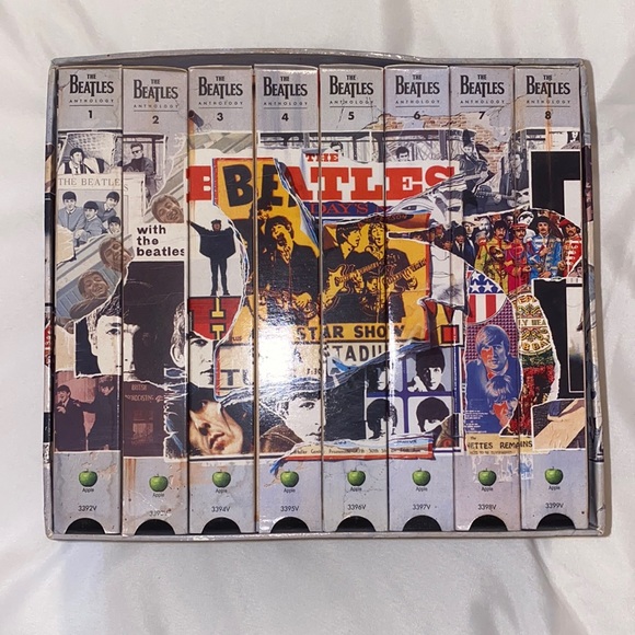 Other | Vintage Beatles Anthology 8 Vhs Set | Poshmark